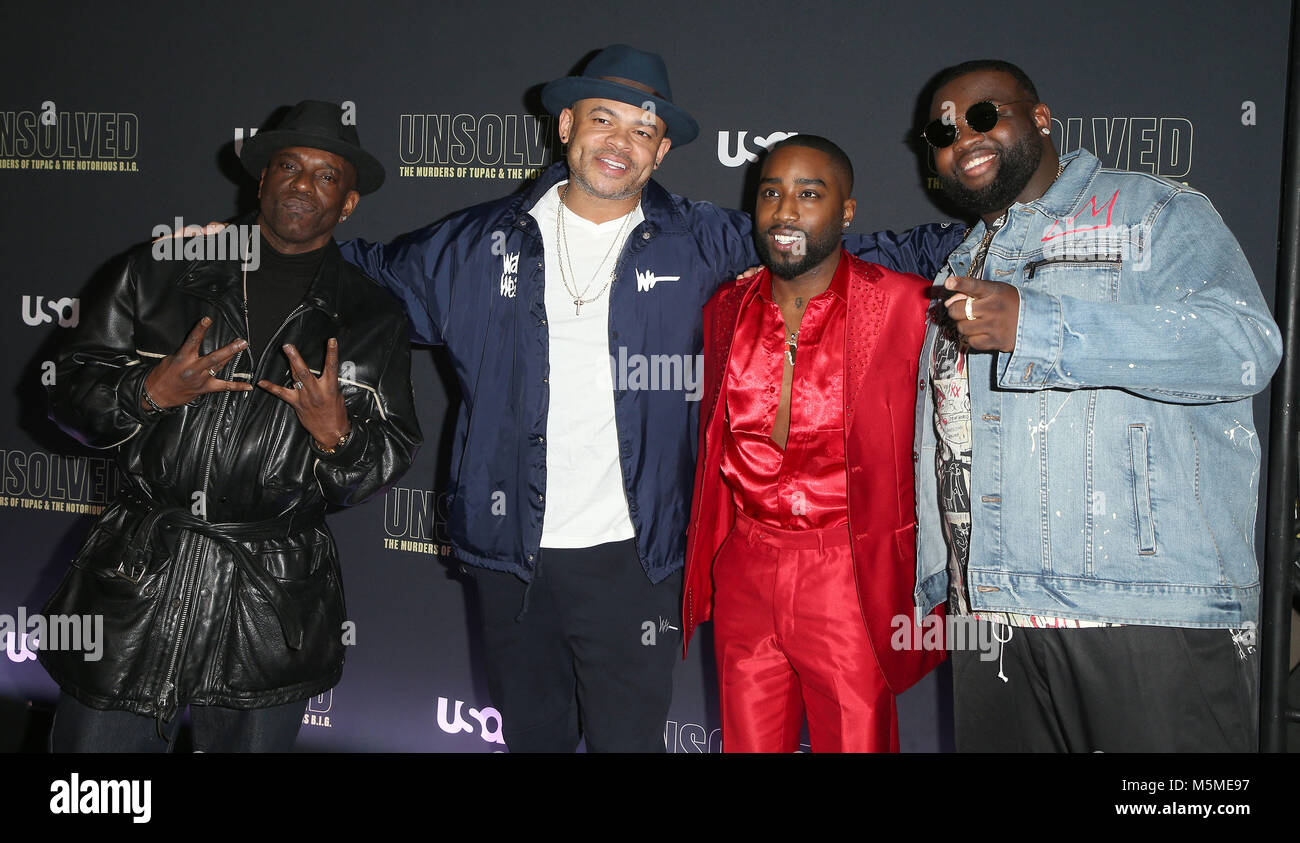 Hollywood, California - Mopreme Shakur, Anthony Hemingway, Marcc Rose ...
