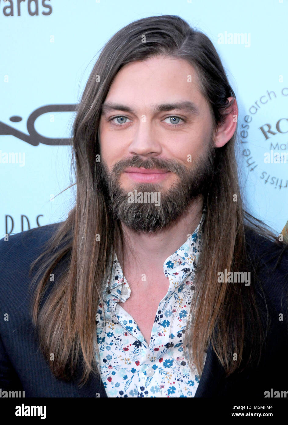 Los Angeles, California, USA. 24th February, 2018. Actor Tom Payne ...