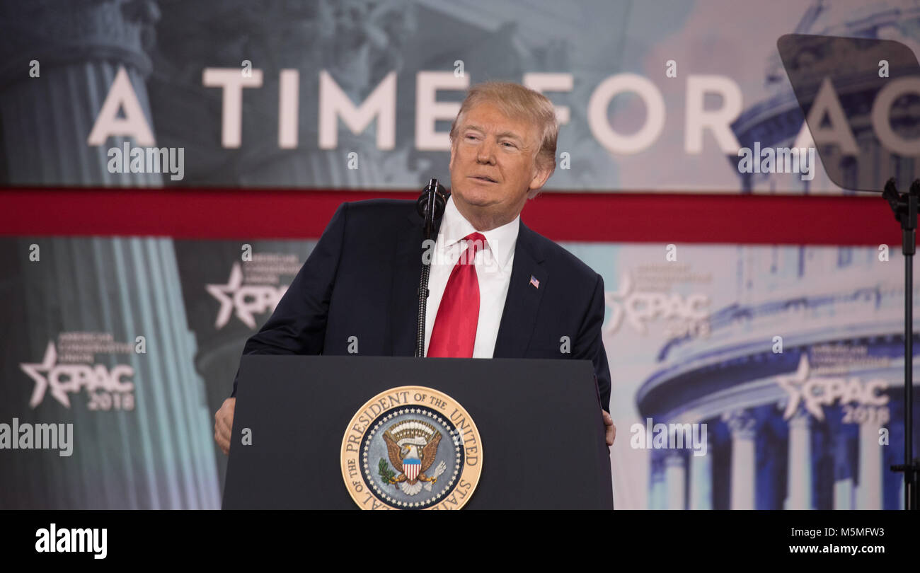 President Donald Trump went off script in a 75 minute speech to a ...