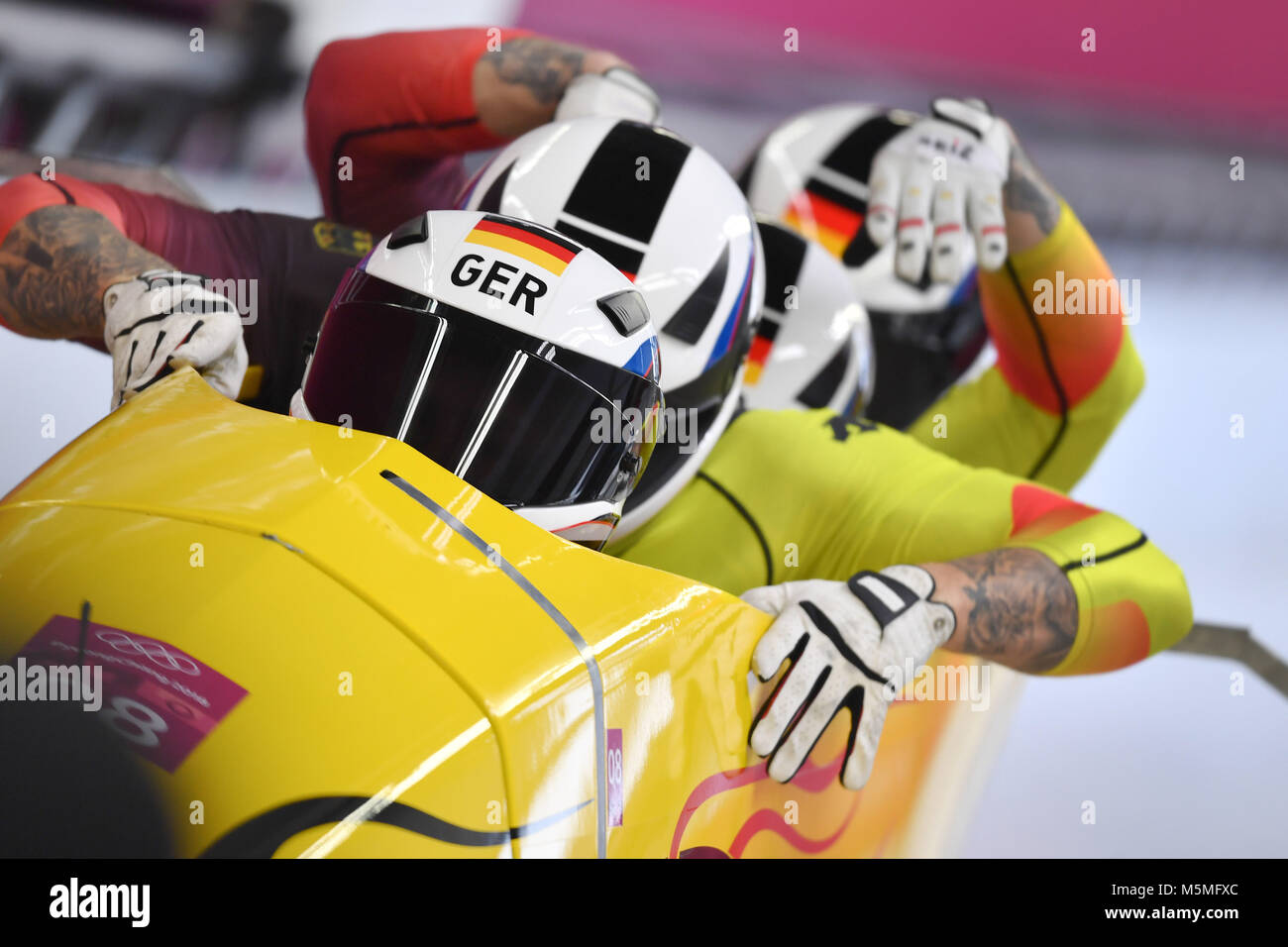 Bob Germany with WALTHER Nico, KUSKE Kevin, ROEDIGER Alexander, FRANKE ...