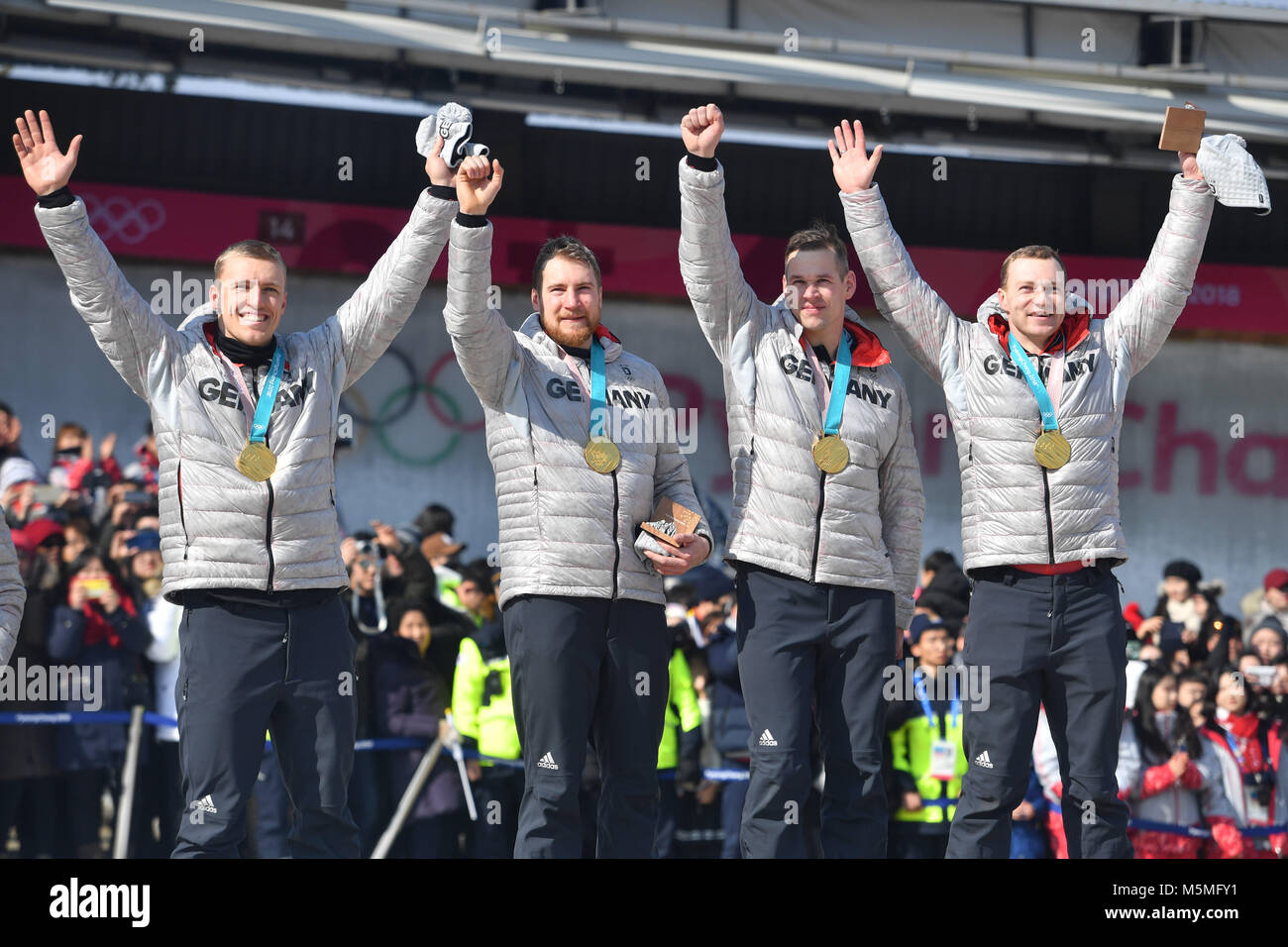 Bob Germany with FRIEDRICH Francesco (re), BAUER Candy, GROTHKOPP ...