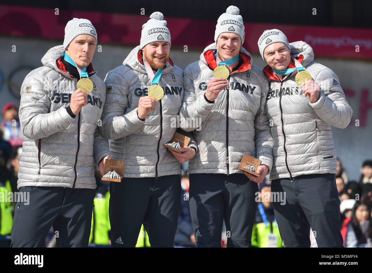 Bob Germany with FRIEDRICH Francesco (re), BAUER Candy, GROTHKOPP ...