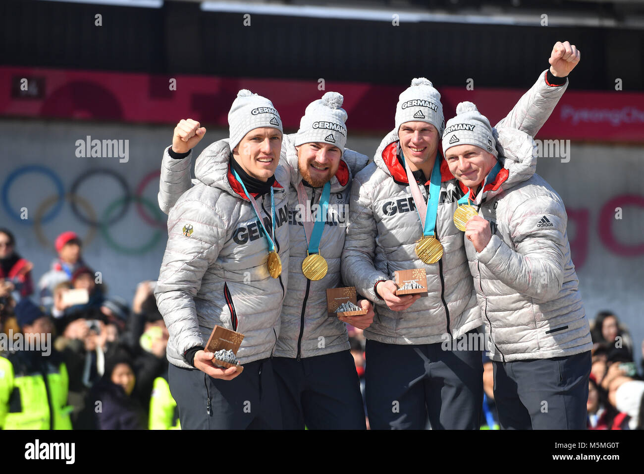 Bob Germany with FRIEDRICH Francesco (re), BAUER Candy, GROTHKOPP ...