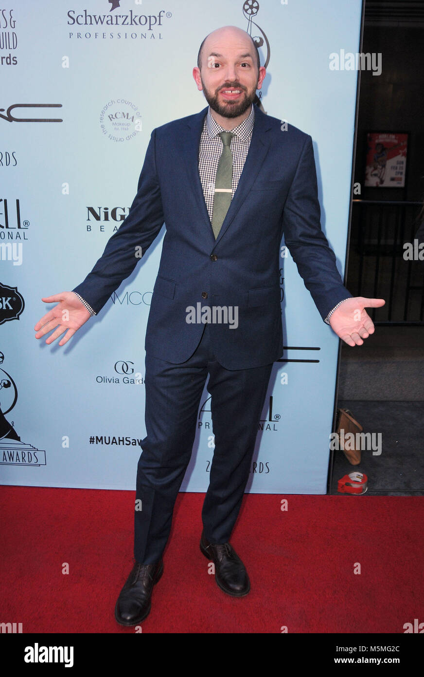 Los Angeles, California, USA. 24th February, 2018. Actor Paul Scheer ...