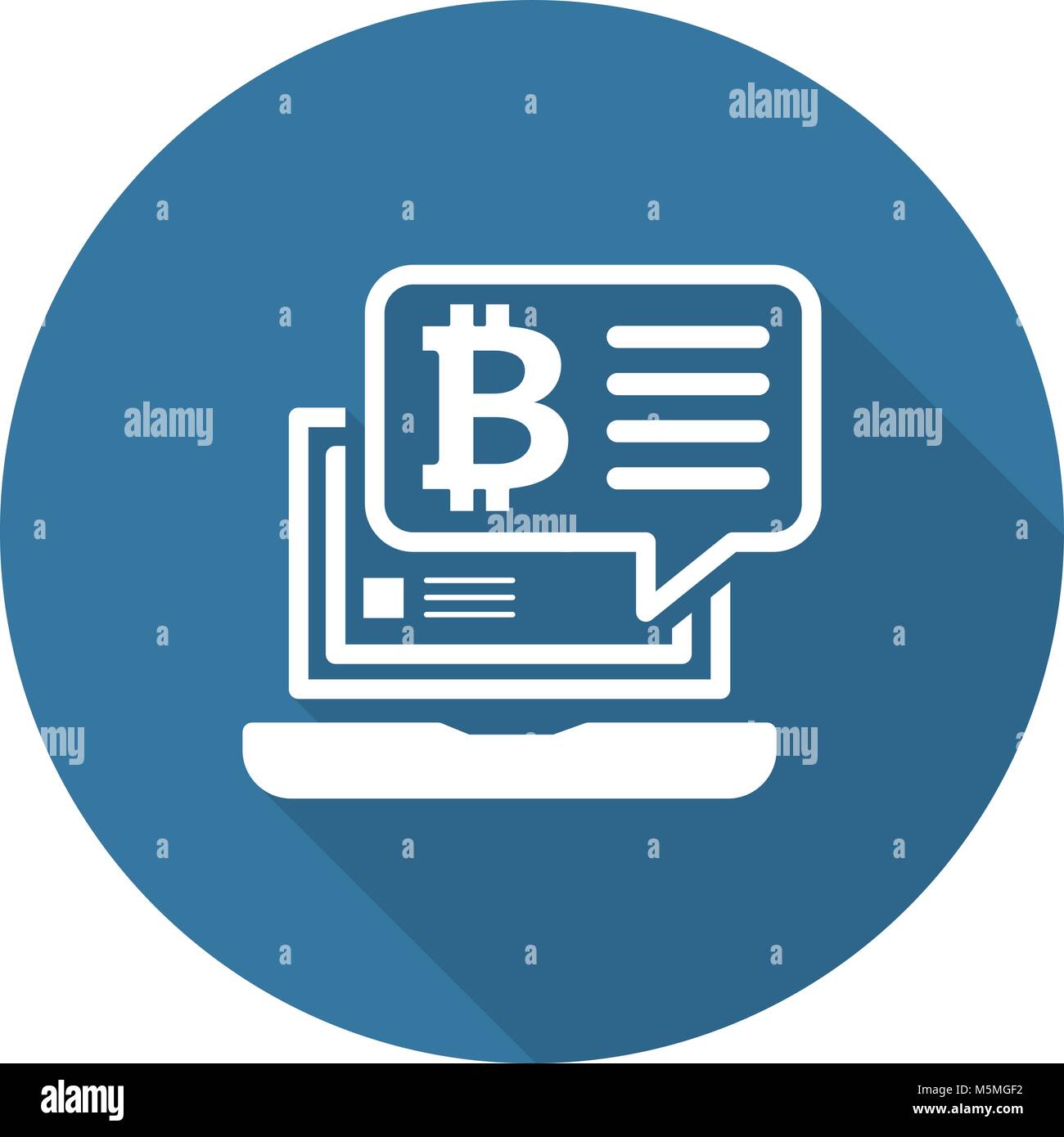 Bitcoin chat icon hi-res stock photography and images - Alamy