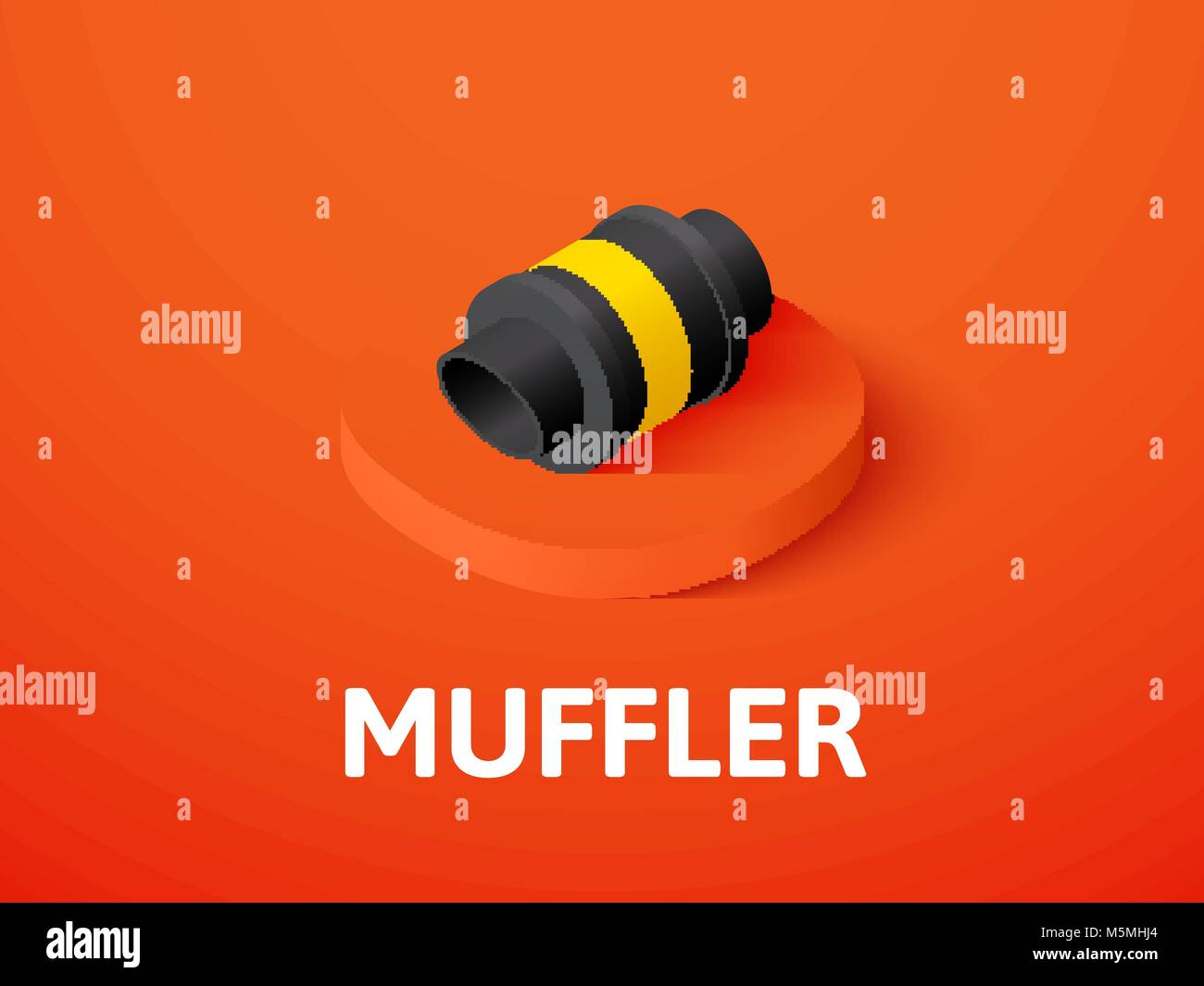 Sport muffler car background Stock Vector Images - Alamy