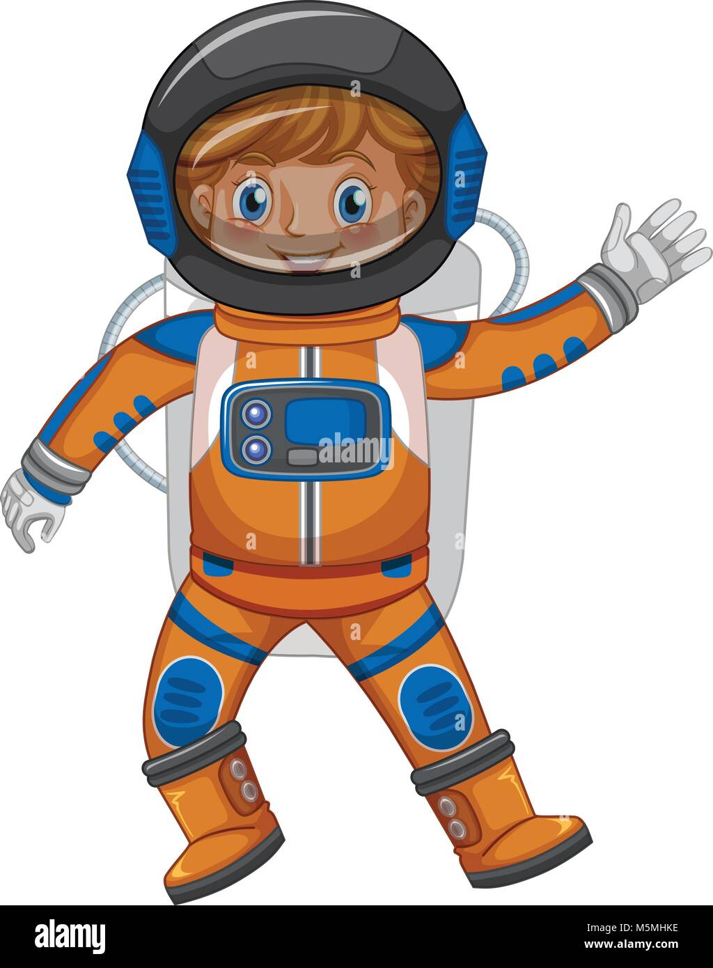 Kid astronaut clipart hi-res stock photography and images - Alamy