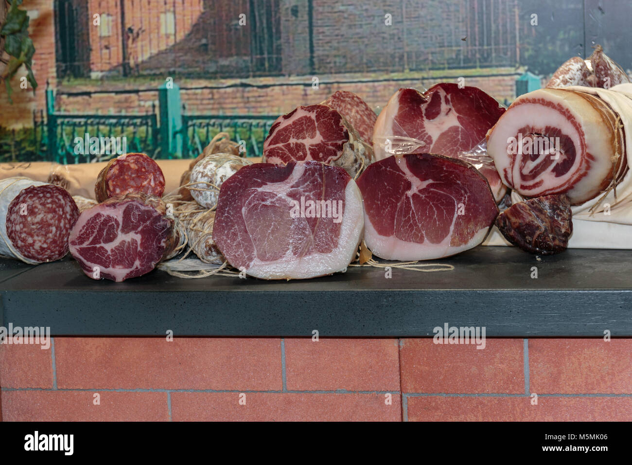 Cured salami meats for sale hi-res stock photography and images - Alamy