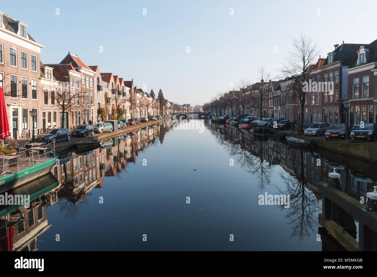 A old street in Leiden Stock Photo - Alamy
