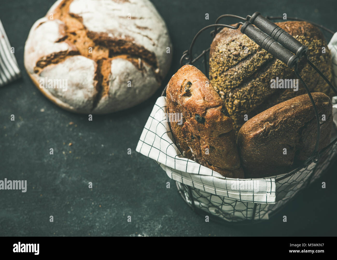 Various bread loaves hi-res stock photography and images - Alamy