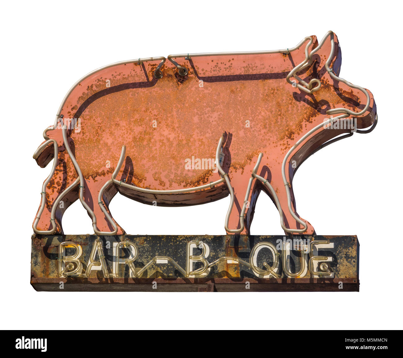 Rustic barbecue bar grill Cut Out Stock Images & Pictures - Alamy