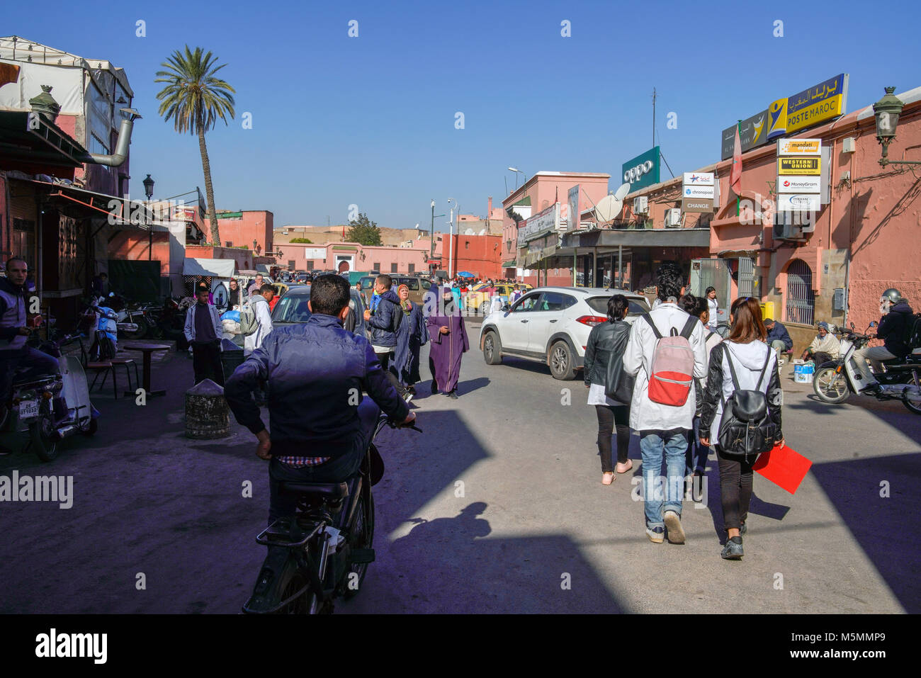 Morocco street view hi-res stock photography and images - Alamy