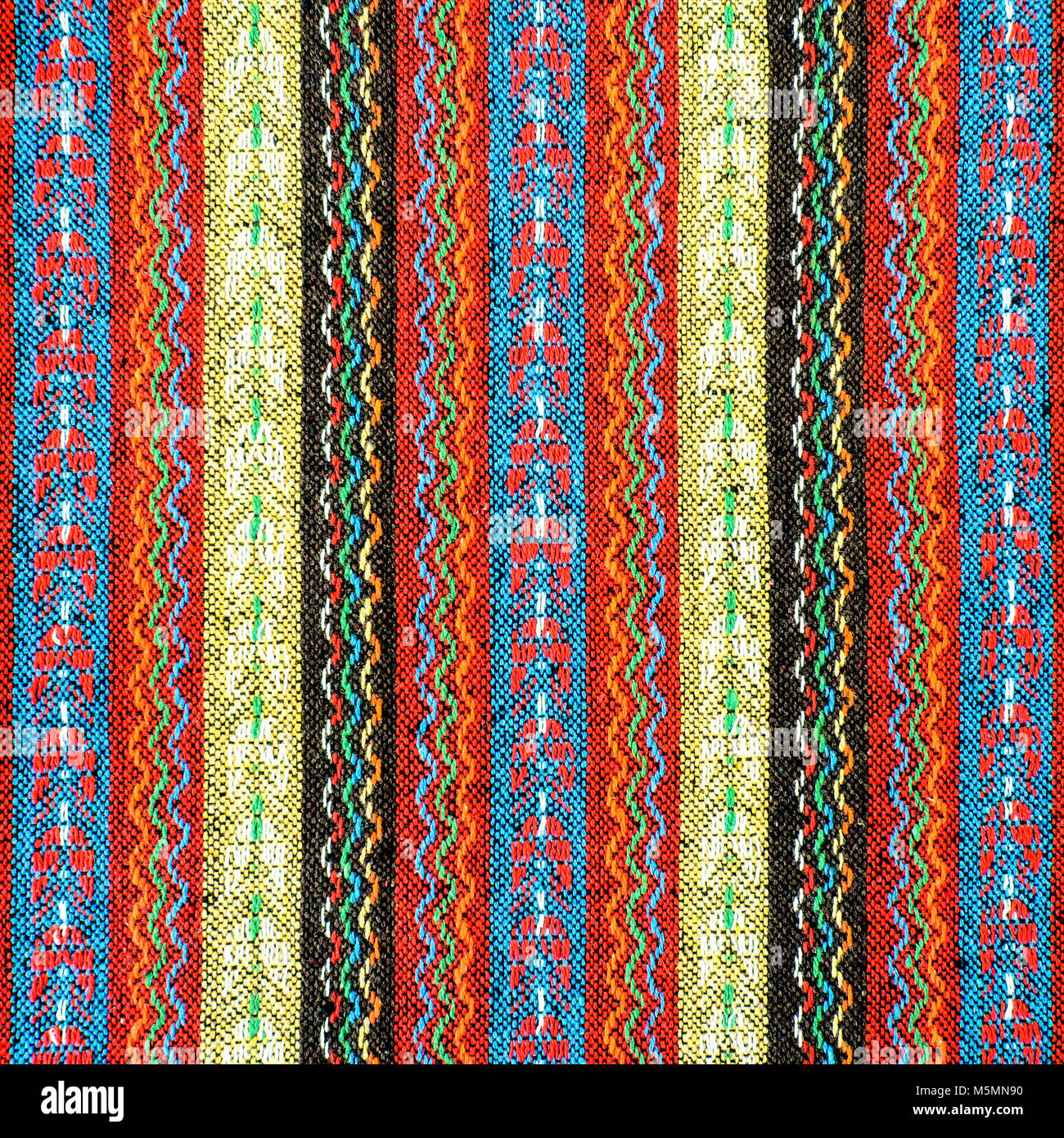 Tablecloth background with simple embroidery stitch Stock Photo - Alamy