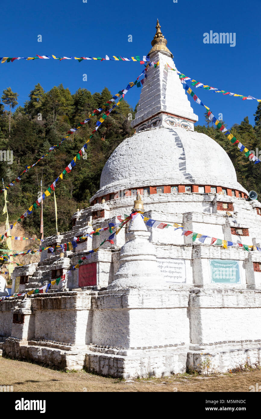 Chendebji chorten hi-res stock photography and images - Alamy