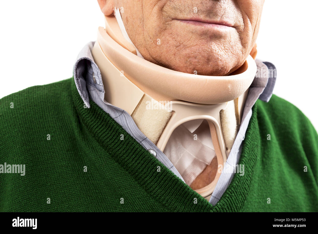 Portrait old man cervical hi-res stock photography and images - Alamy