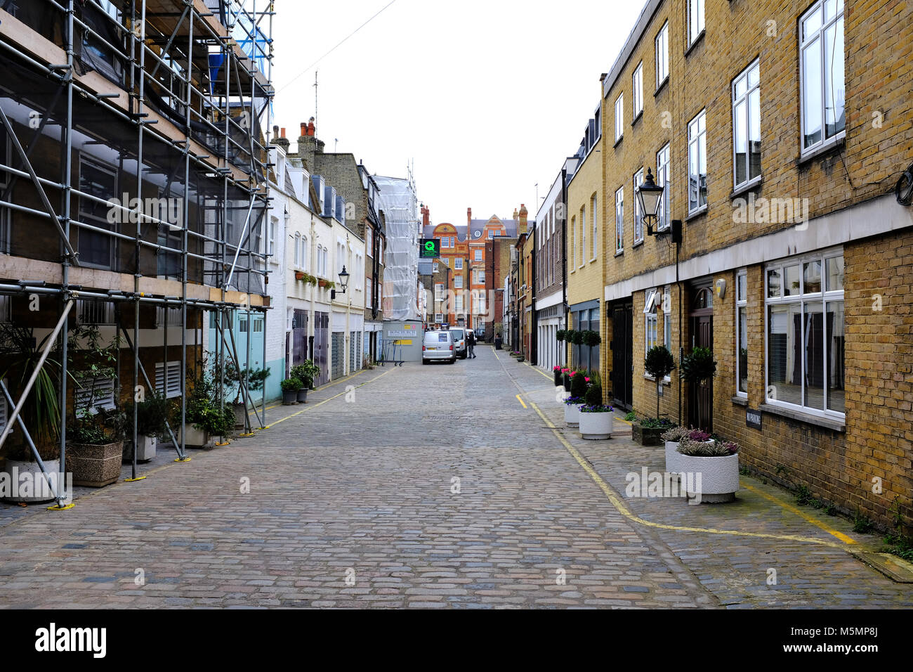 Wimpole Mews Westminster London W1 Stock Photo - Alamy