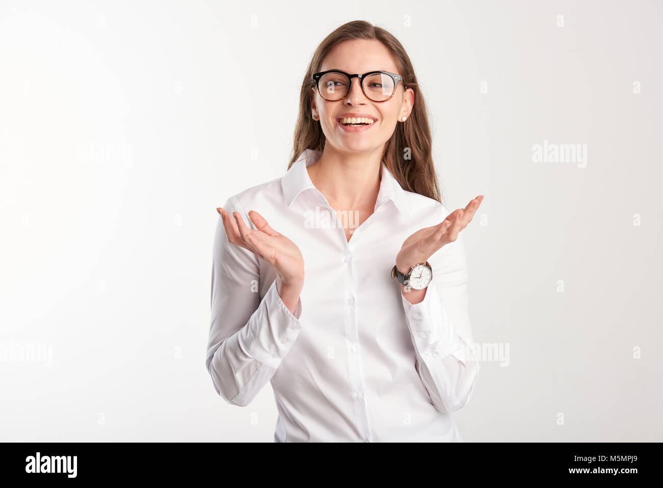 Rasied hands hi-res stock photography and images - Alamy