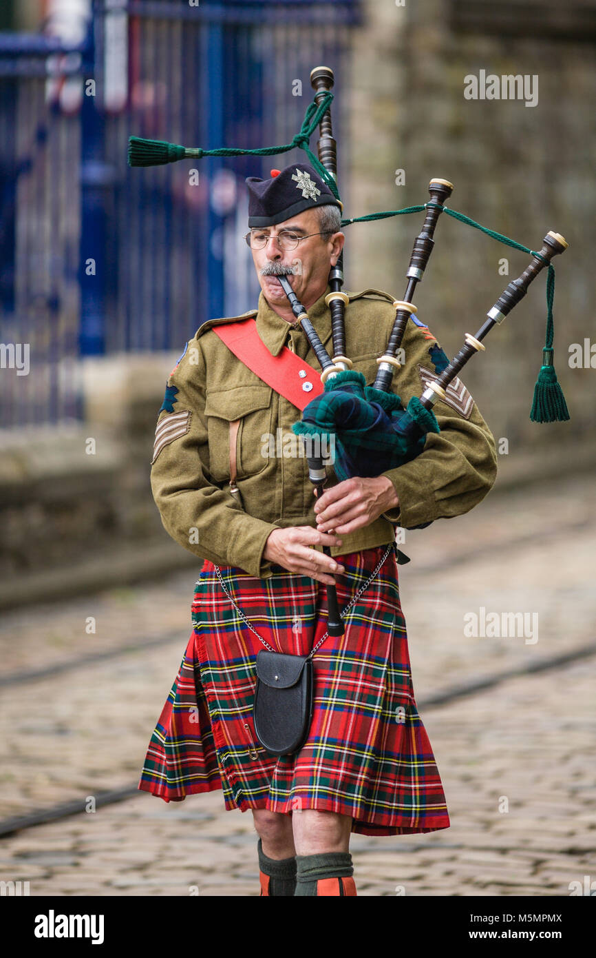 Bagpipes parade at hi-res stock photography and images - Alamy
