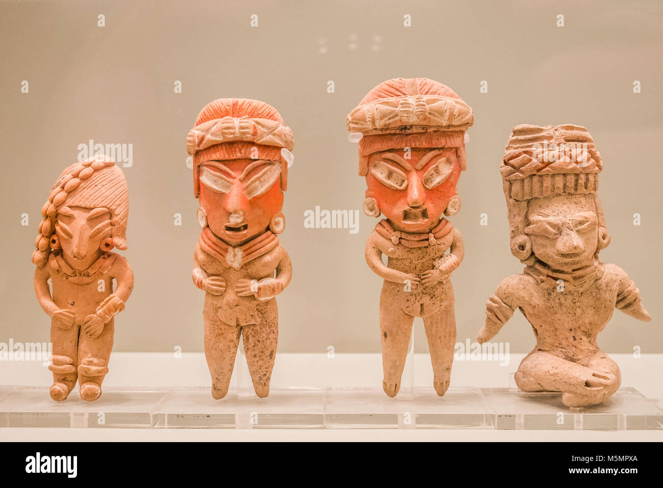 mexican ceramic art figures Stock Photo - Alamy