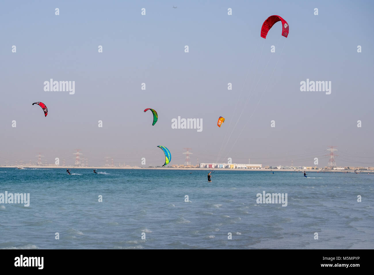 Kitesurfing is an emerging watersports in Middle East, especially at ...