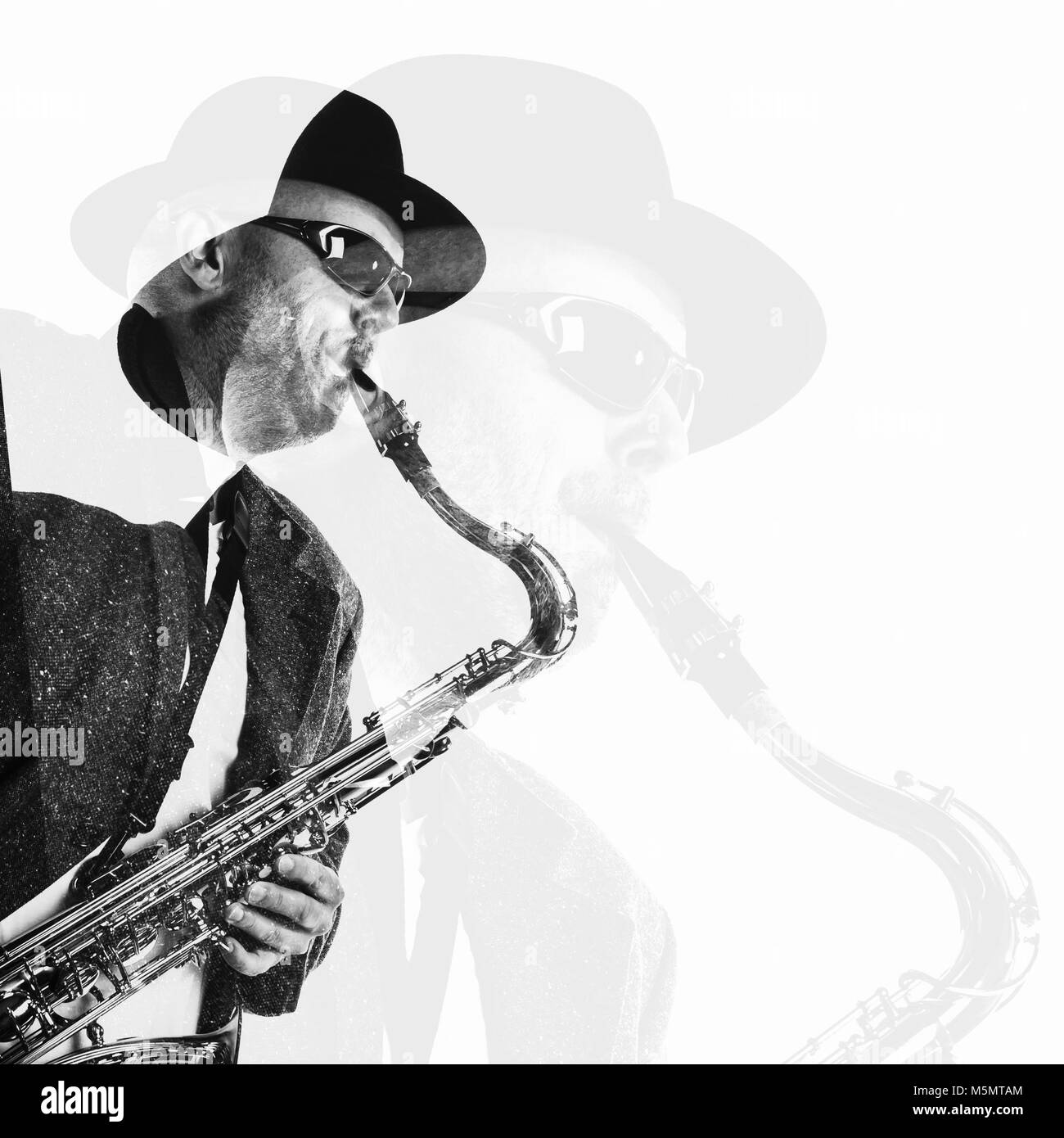 Man blowing and hand Black and White Stock Photos & Images - Alamy