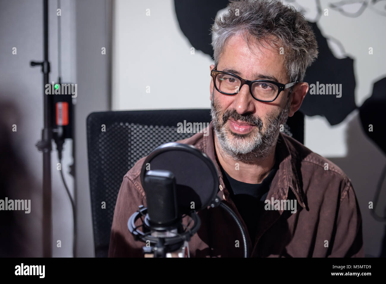 David Baddiel 2016 Stock Photo - Alamy