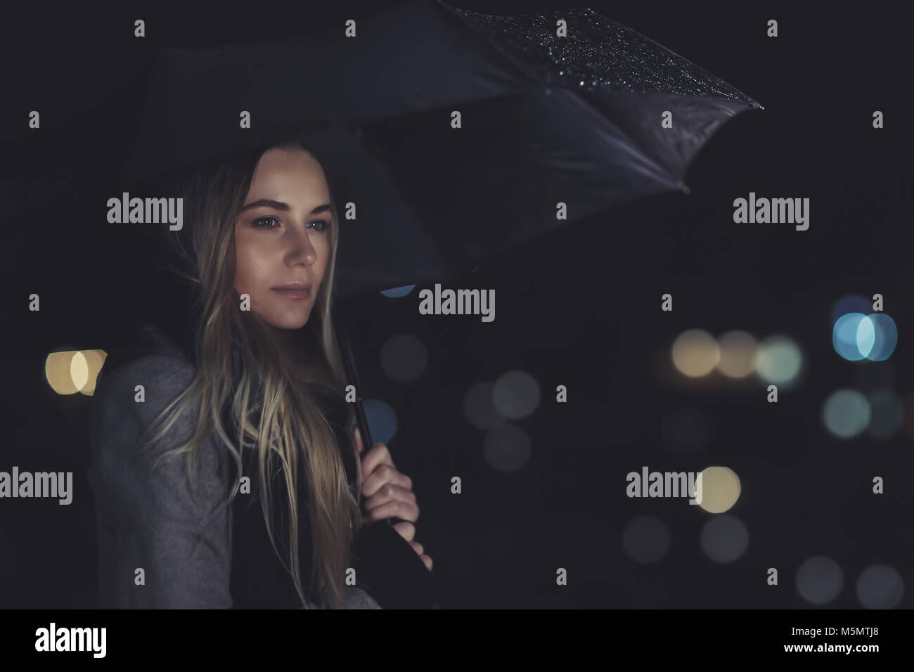 Melancholy model hi-res stock photography and images - Alamy