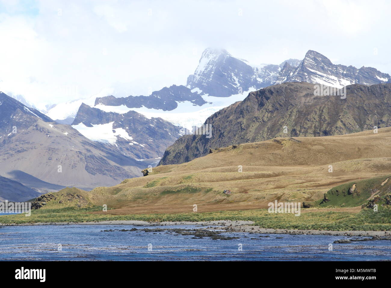 South Georgia landscapes Stock Photo - Alamy