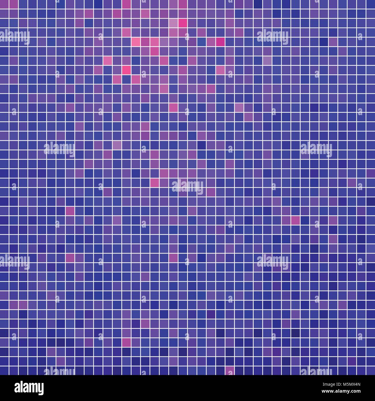 abstract vector square pixel mosaic background Stock Vector Image & Art ...