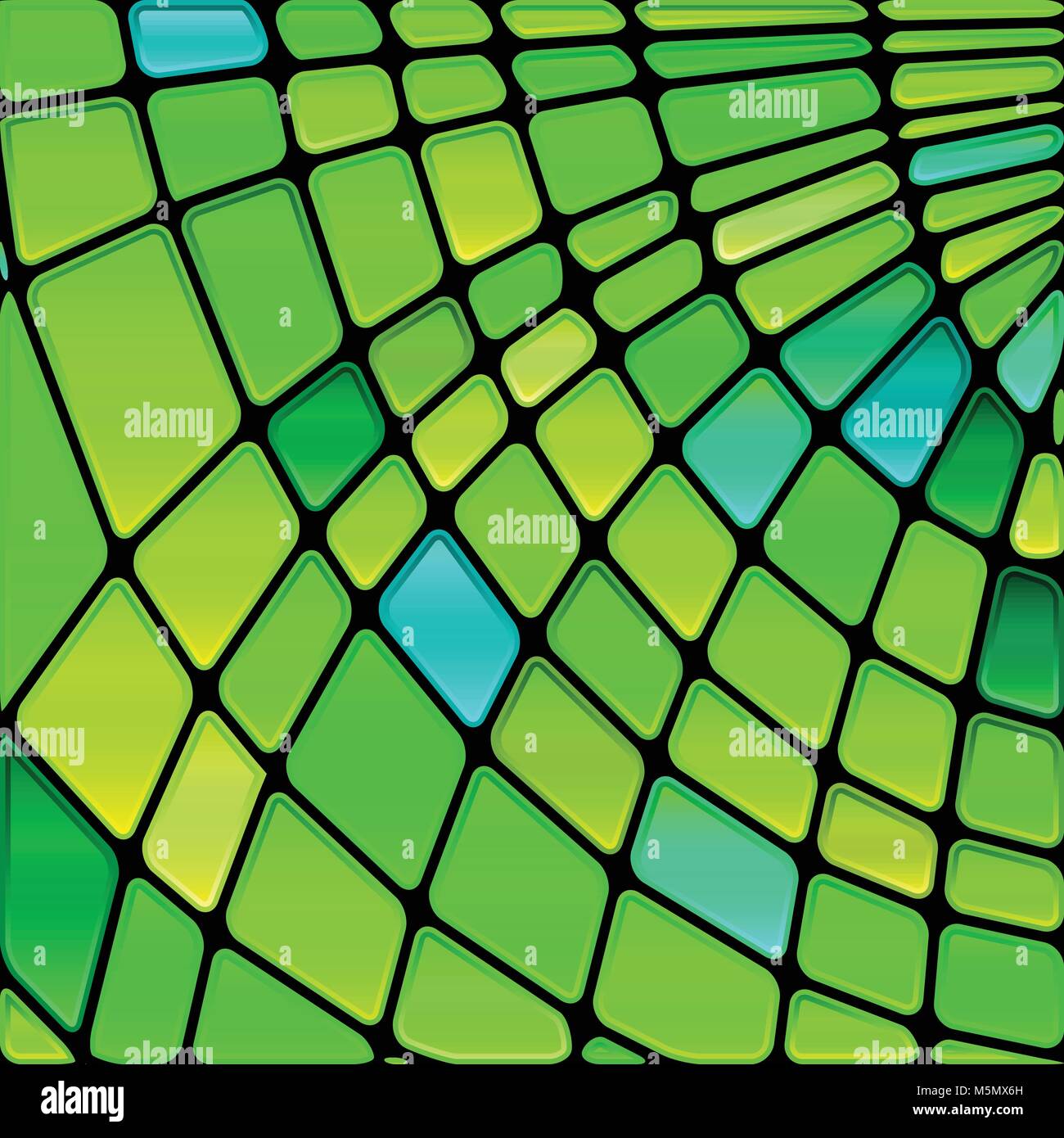 abstract vector stained-glass mosaic background Stock Vector Image ...