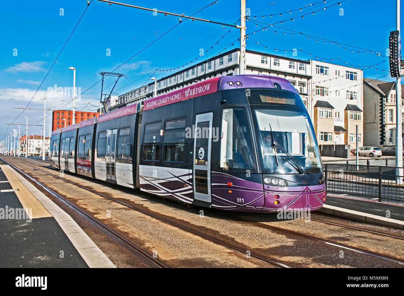 Modern Blackpool Tram Stock Photos & Modern Blackpool Tram Stock Images ...