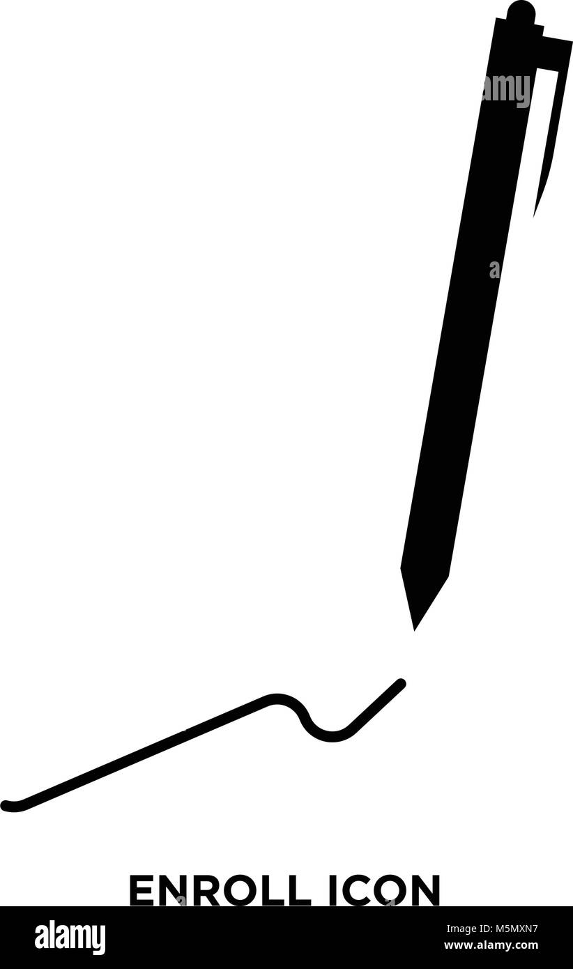 Enroll vector vectors hi-res stock photography and images - Alamy