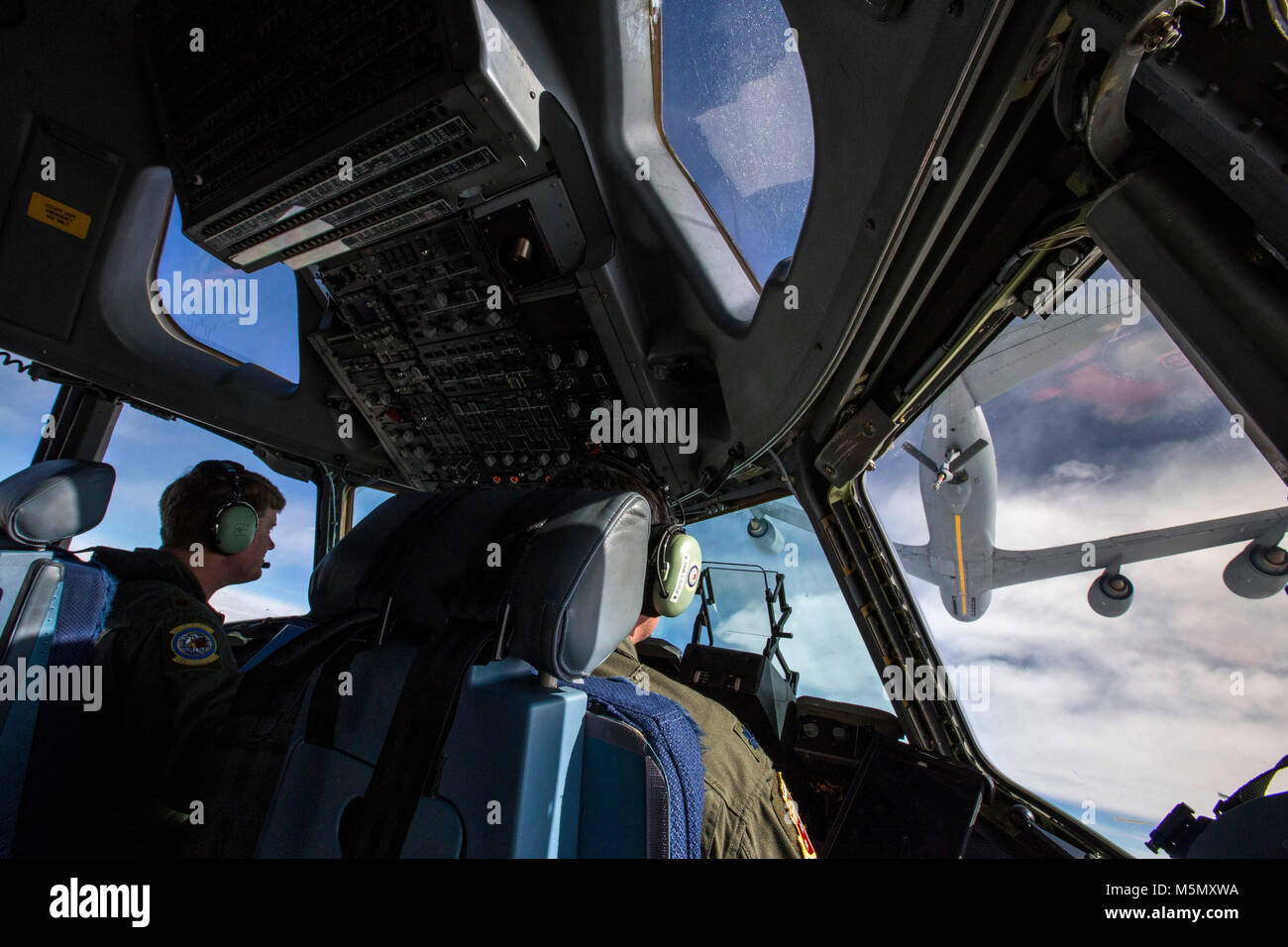 U.S. Air Force, Maj. Christopher R. Zielinski, left, and Lt. Col ...
