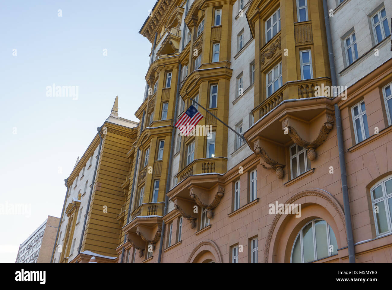 Usa embassy moscow hi-res stock photography and images - Alamy
