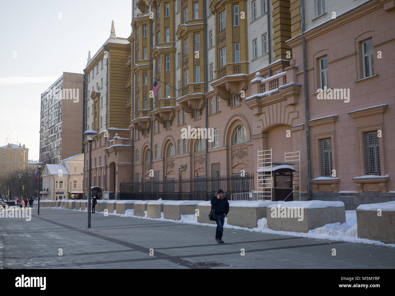 Usa embassy moscow hi-res stock photography and images - Alamy