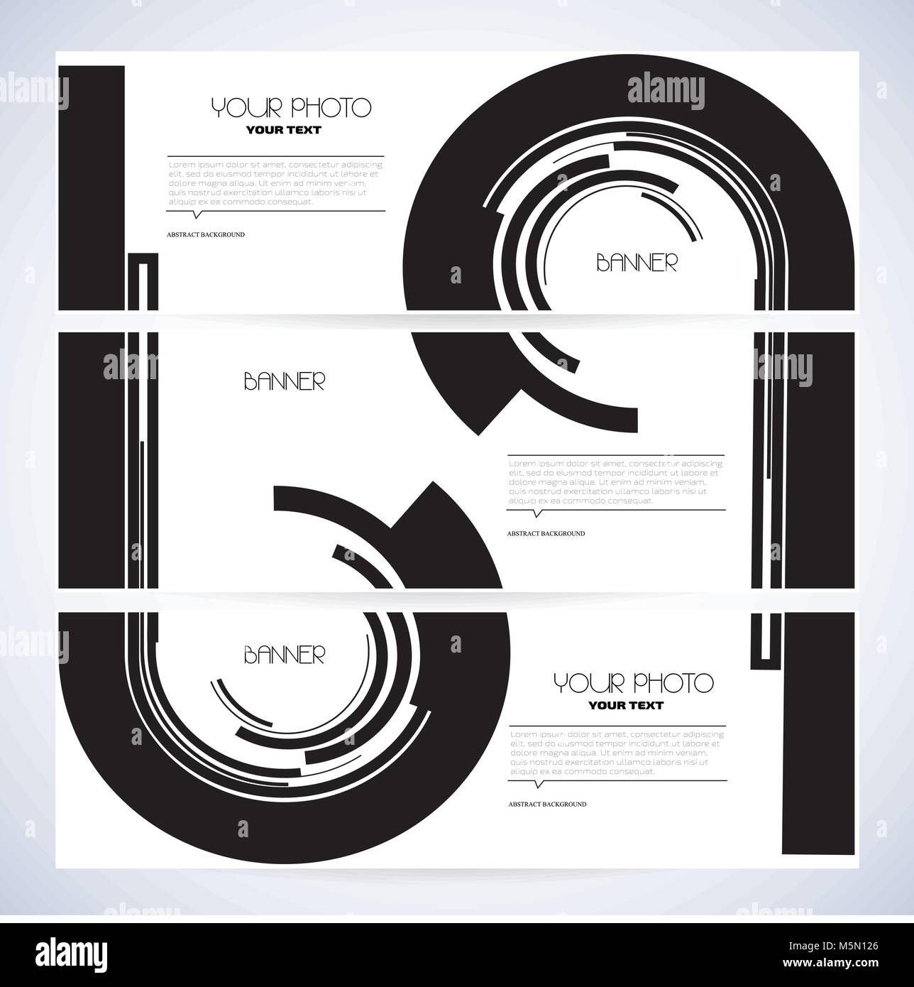 Abstract geometric banner design for Your advertising Stock Vector ...