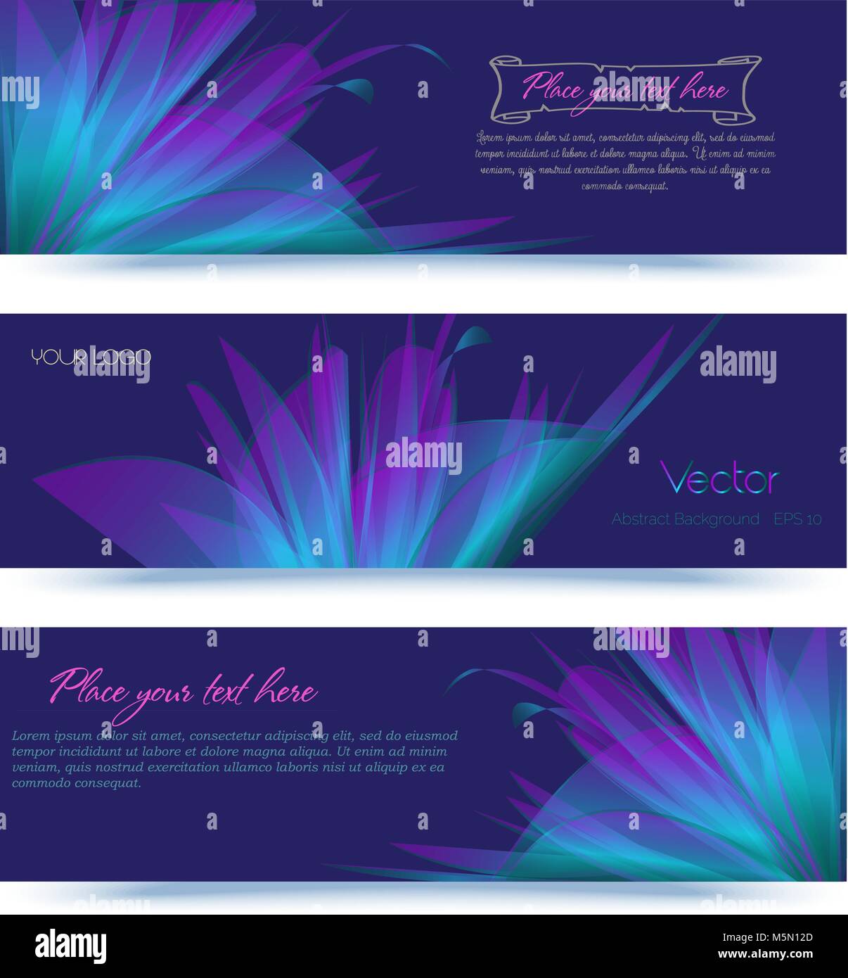 Abstract background for banner advertising Stock Vector Image & Art - Alamy