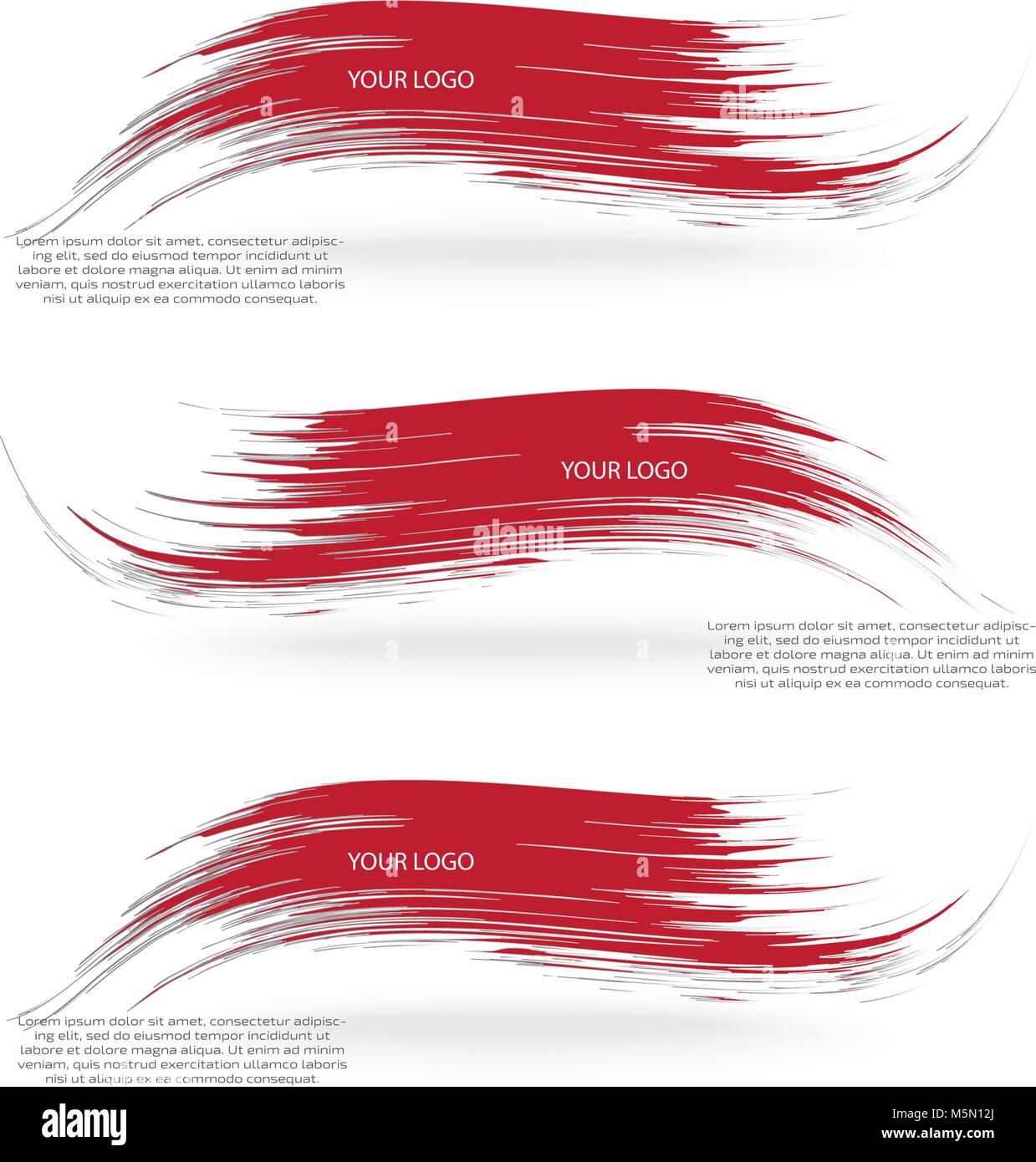 Red promotional poster Stock Vector Image & Art - Alamy