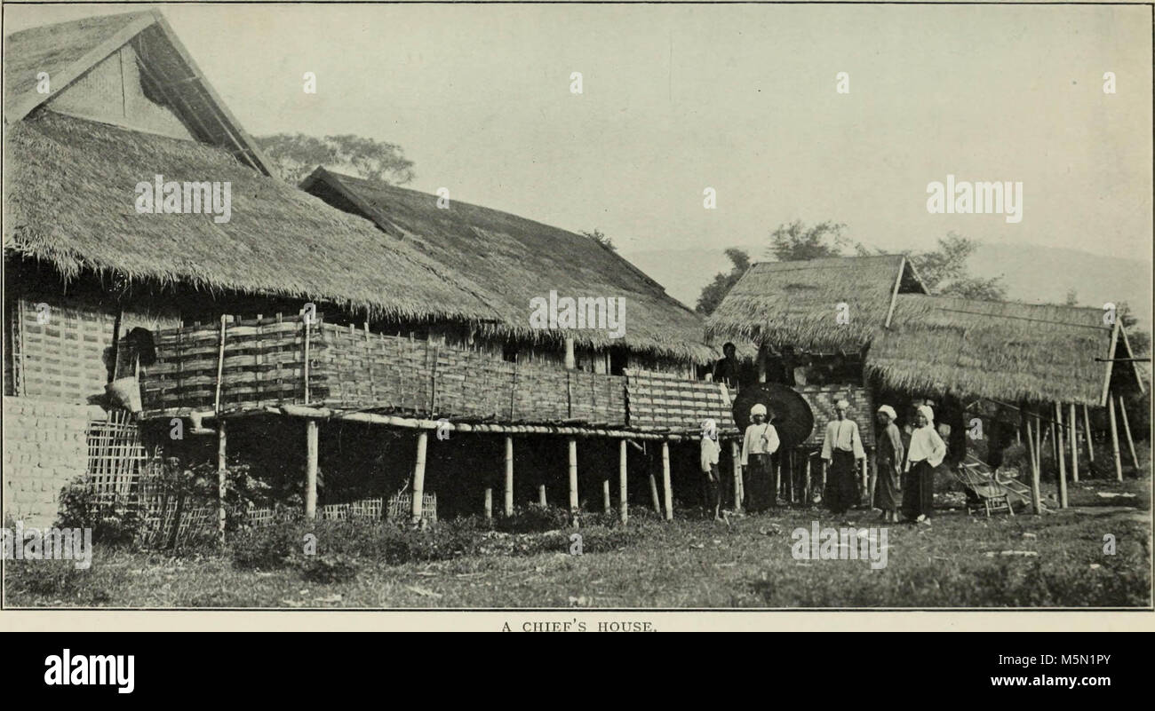 "Shans at home. With two chapters on Shan history and literature" (1910 ...