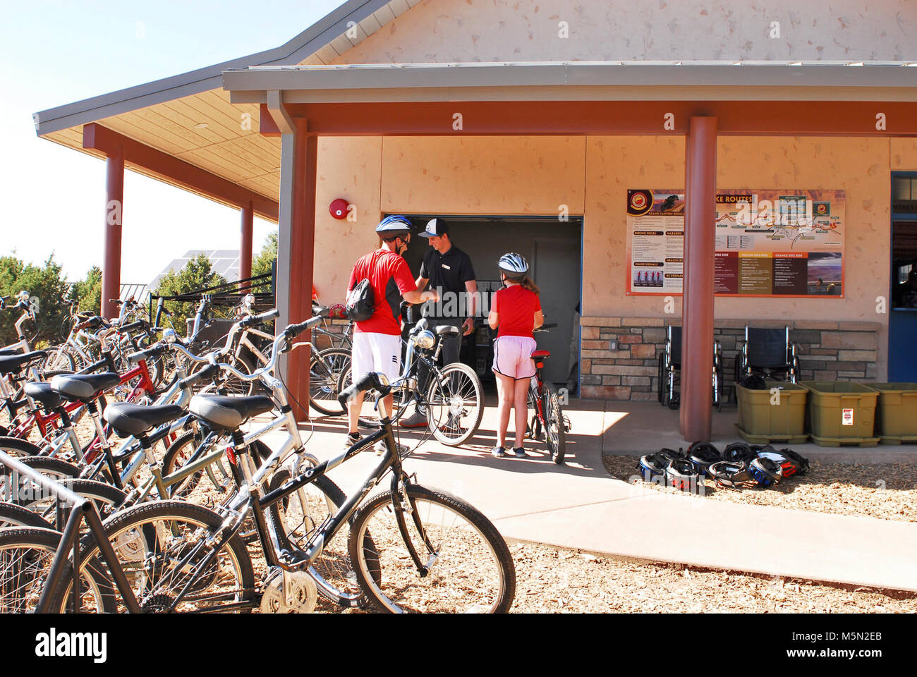 Grand Canyon National Park Bicycle Rental . On the South Rim. Bicycle ...