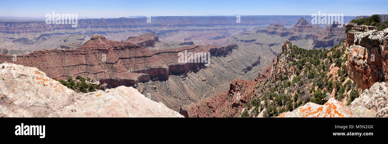 Grand Canyon National Park Cape Final - North Rim . Looking south from ...