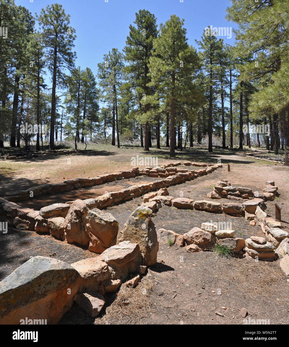 Grand Canyon National Park Walhalla Glades Ruin (NR) . Nine hundred ...