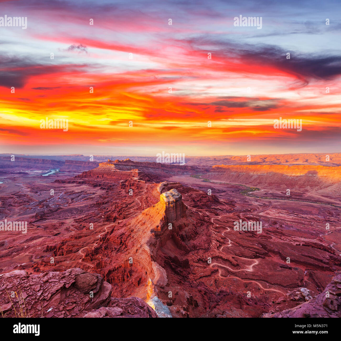 Sandstone formations in Utah, USA Stock Photo - Alamy