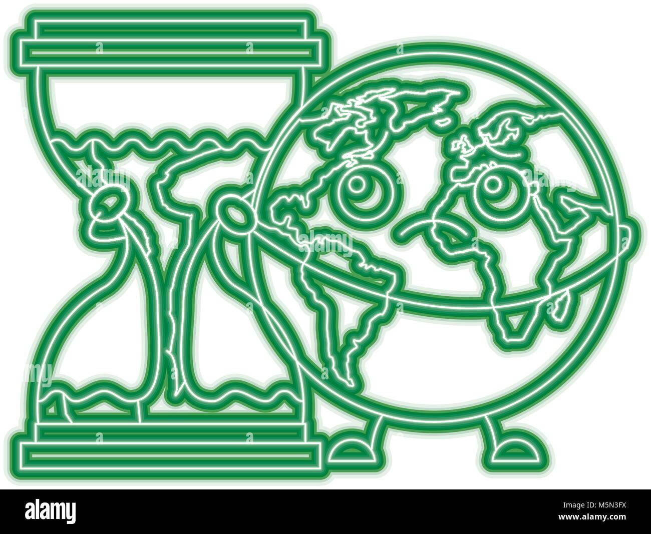 Destroyed earth planet Stock Vector Images - Alamy