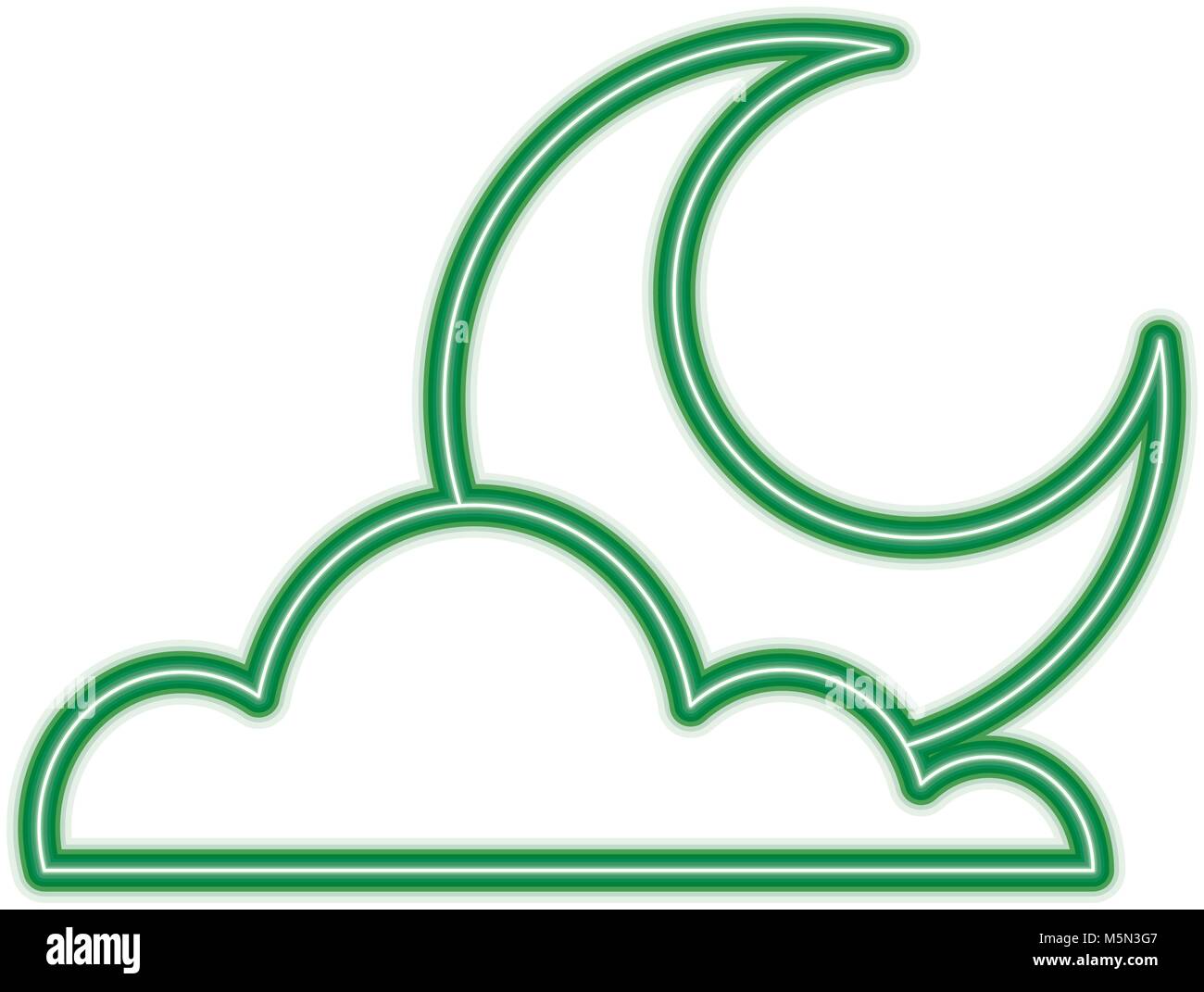 Half cloudy Stock Vector Images - Alamy