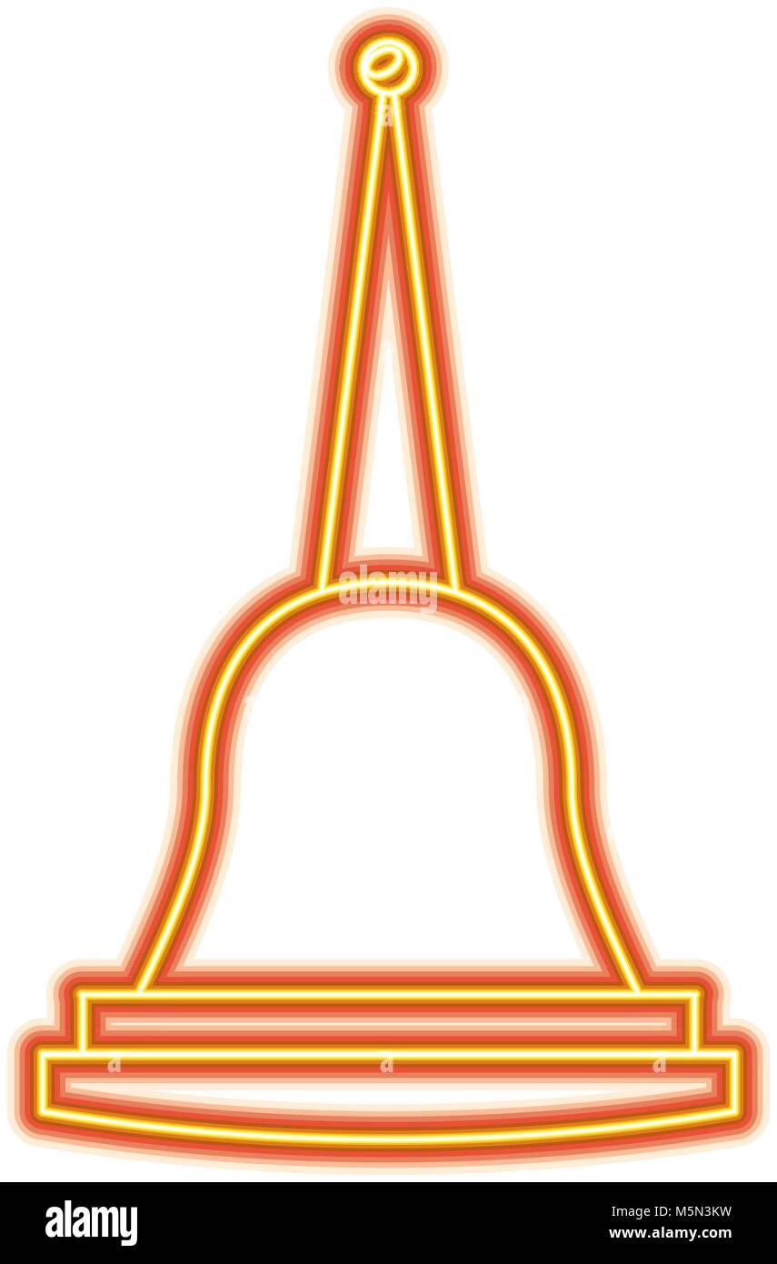 pagoda thailand temple shape bell culture Stock Vector Image & Art - Alamy