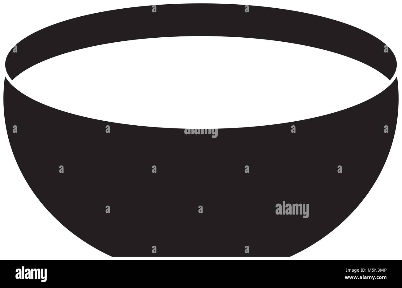 View glass bowl fresh Stock Vector Images - Alamy