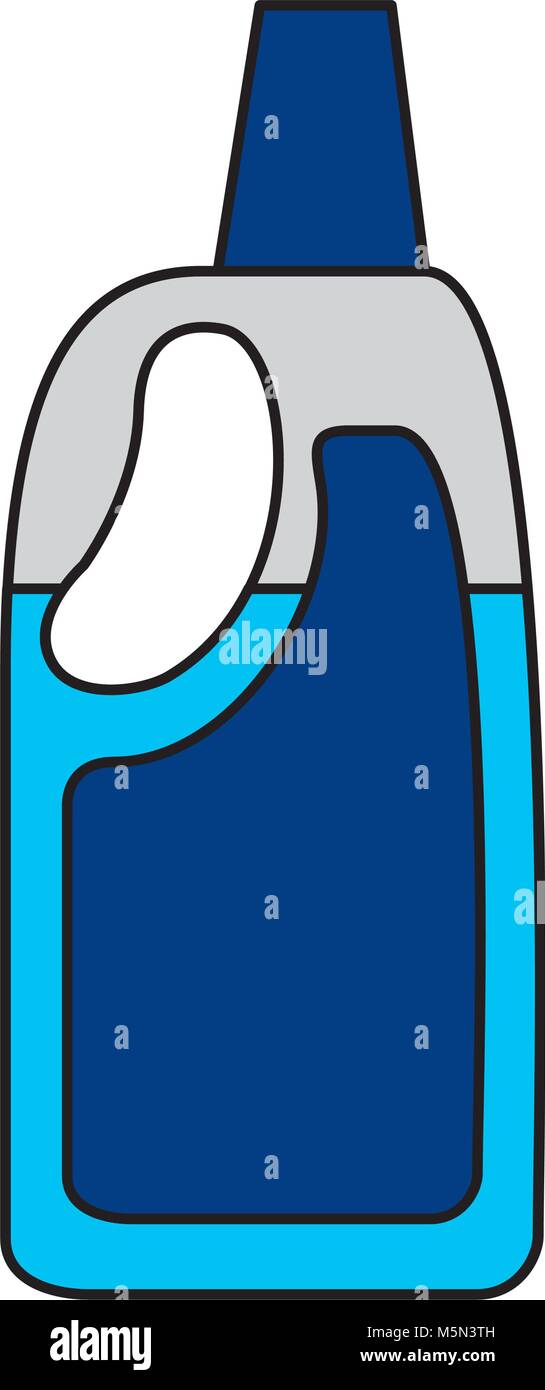 Plastic bleach container Stock Vector Images - Alamy