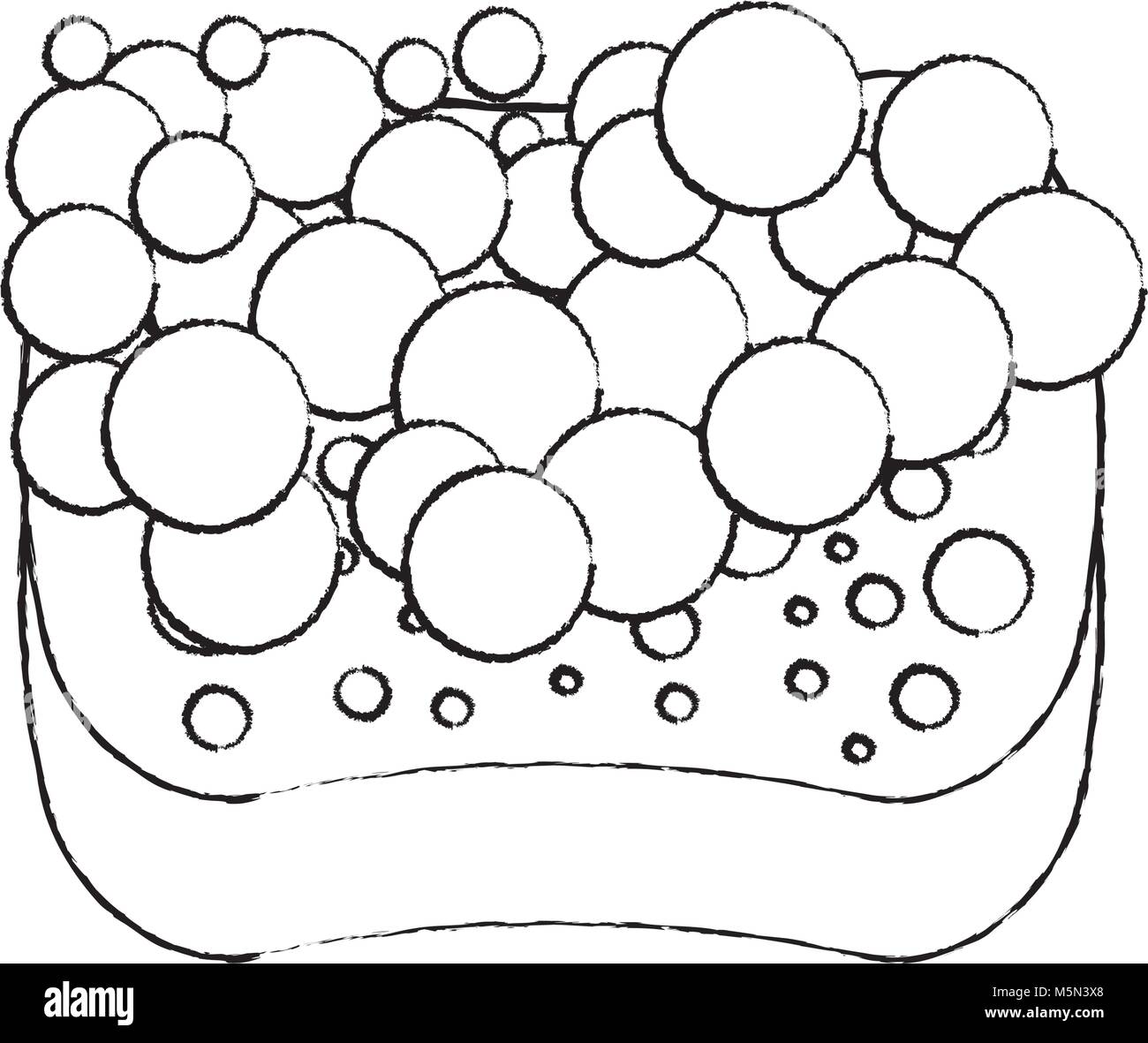Bath Sponge Clipart Black And White Pumpkin