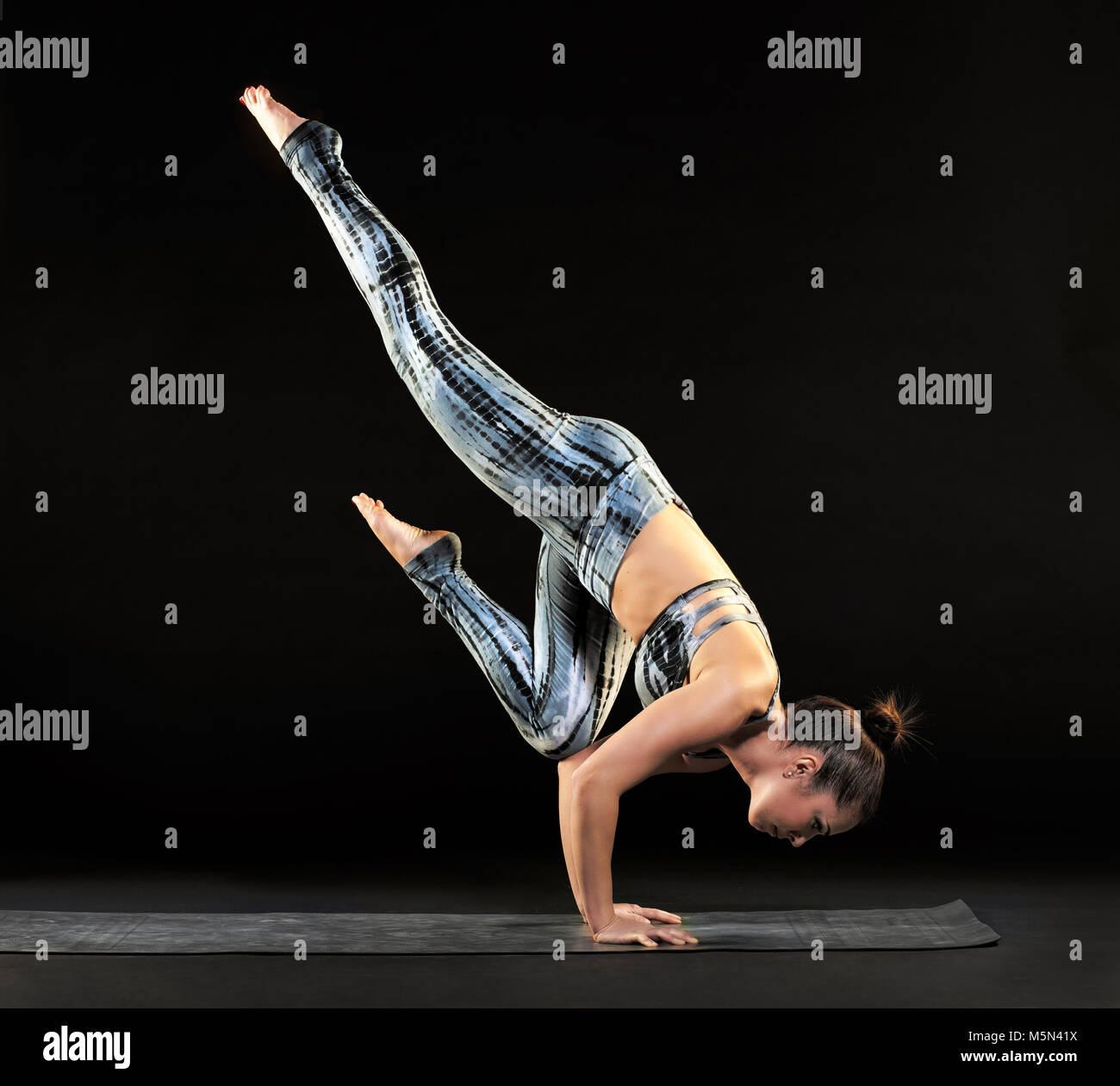 Flying yoga pose hi-res stock photography and images - Alamy